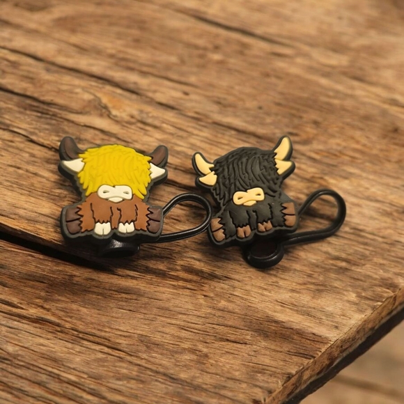 Kitchen | Highland Cow Tea Infuser Set Black And Yellow | Poshmark